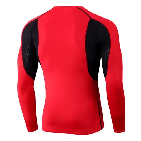 Buy Best Quality Plain Long Sleeve Rush Guard For Men Breathable Rash ...
