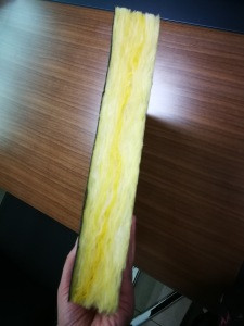 Buy Black Faced Fiberglass Insulation Wuth Tissue And Cloth Materials ...