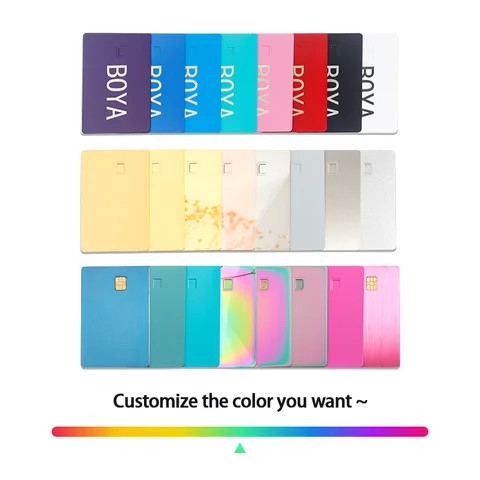 Buy Blank Metal Emv Visa Credit Card Brass Bank Card Stainless Steel ...