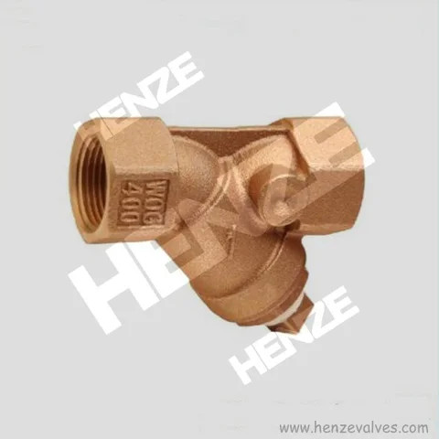 Buy Brass Threaded Y Strainer Npt Or Bsp from Henze Valves Corporation ...