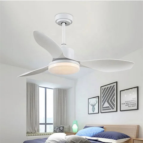 Buy Coil Unit Led Fan Light With Remote Best Brand Nordic 48 Inch ...