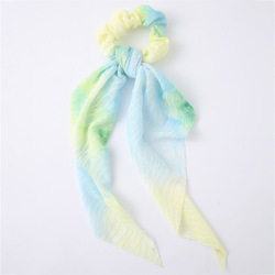 Buy Cross-border Tie-dye Streamer Large Intestine Circle Hair Ring ...