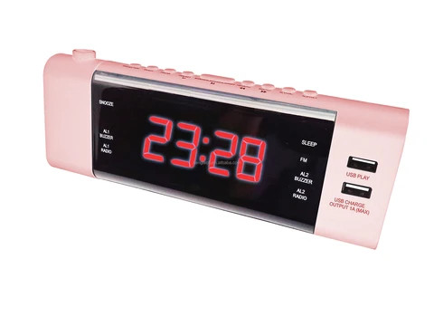 Buy Ct-3888 1.2"led Display Usb Phone Charger And Usb Music Playback ...