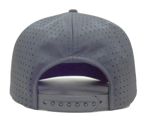 Buy Custom Pvc Rubber Logo Baseball Caps With Laser Cut High Quality 5 ...