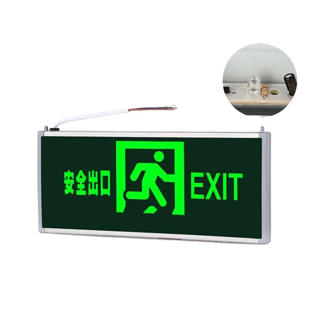 Buy Customized Hanging Emergency Fire Exit Sign With Led Light Prices ...