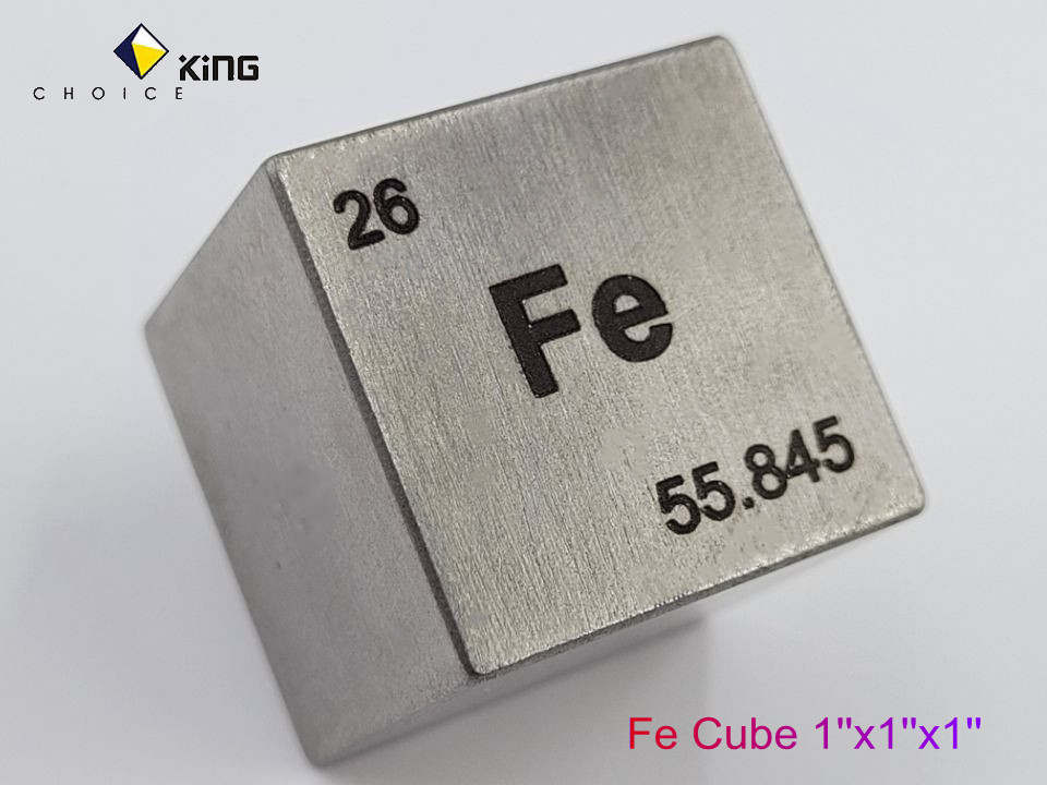 Buy Decoration Metal Cubes Iron Cube Metal Fe from Dalian King Choice ...