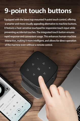 Buy Dlp Projector Lcd Dlp 3d Mobile Smart Mini Projector 4k Led Home ...