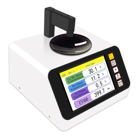 Buy Dr82b Blue Purple Light Transmittance Tester Glass Lens Display ...