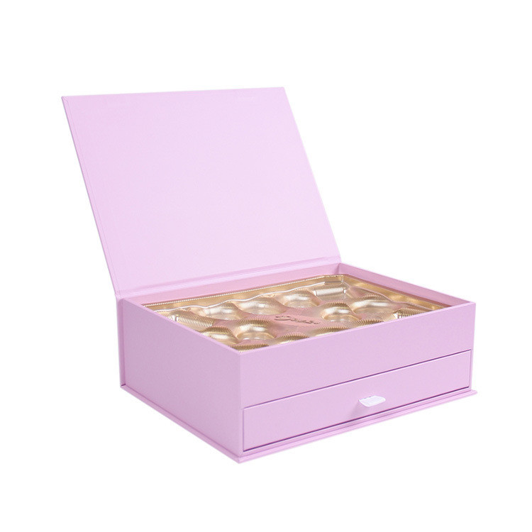 Buy Empty Chocolate Truffle Boxes Gift Box With Drawer For Wedding ...