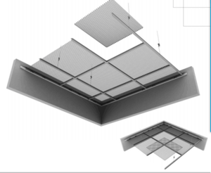 Buy Expanded Steel Wire Mesh For Ceiling Tiles from Anping Yaqi Wire ...