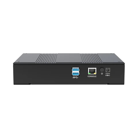 Buy Fanless Mini Pc 2x Sfp+ 10gbe 4x 2.5gbe Lan Firewall Vpn Computer ...