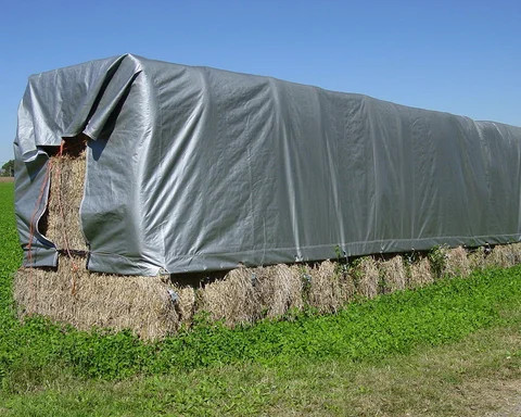Buy Farm Storage Pe Hay Bale Tarp Water-proof Hay Tarp Cover For Hay ...
