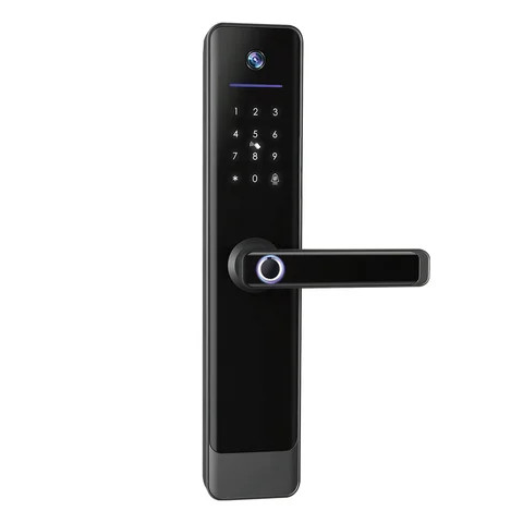 Buy Fingerprint Smart Door Lock Ble Password Keyless Apartment Room Lock Tuya App Digital Door ...