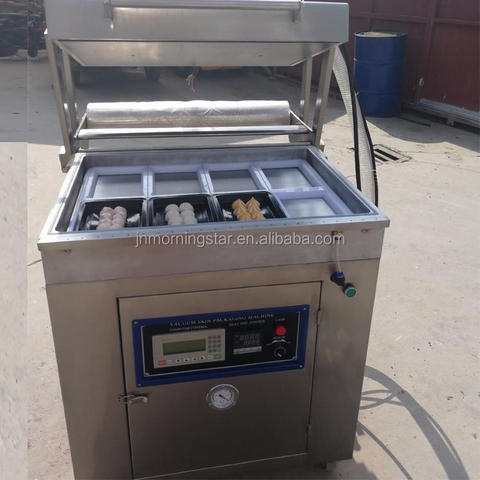 Buy Fresh Meat Shrimp Seafood Vacuum Skin Packing Machine Tray Sealer ...