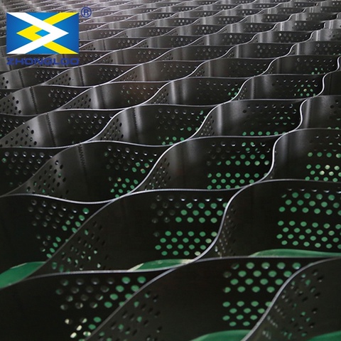 Buy Gravel Grid Roll Plastic Geocell Pavement For Soil Stabilizer from ...