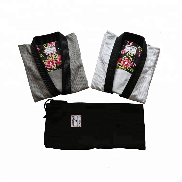 Buy Grey Bjj Gi Stock Bjj Custom Embroidery And Patches Jiu Jitsu ...