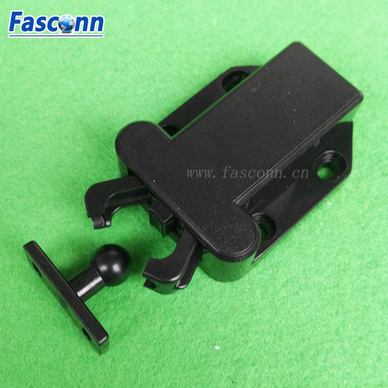 Buy Heavy Duty Push Latch Slim Base, Self Lock Non-magnet Jaws Touch ...
