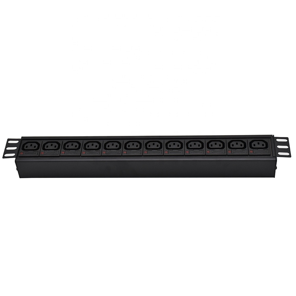 Buy High Flame Retardant 12 Way Iec C13 With Separate Fuse Jack Pdu Power Distribution Unit from ...