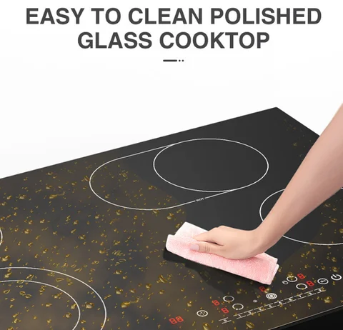 Buy Home Durable Touch Button 4 Burner Electric Stove Cooker Induction ...
