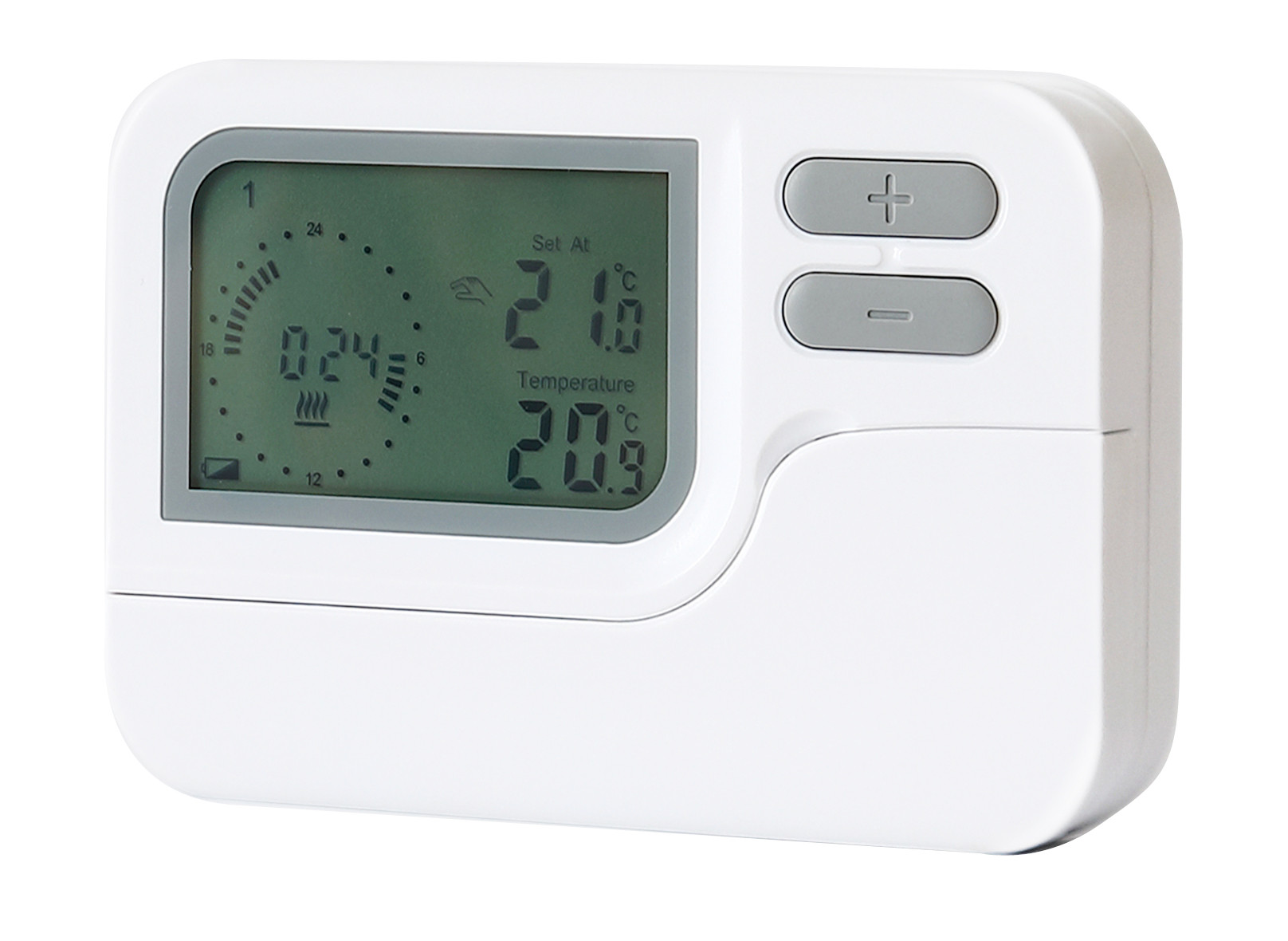 Buy Hvac Digital Programmable Wired Room Thermostat / Fcu Customizable ...
