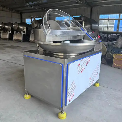 Buy Industrial 20l Chopping Meat Processing Sausage Mixer Bowl Cutter ...