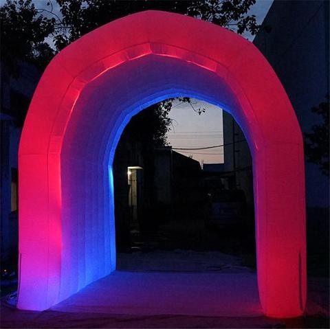 Buy Inflatable Outdoor Sport Tunnel Giant Advertising Inflatable Led ...