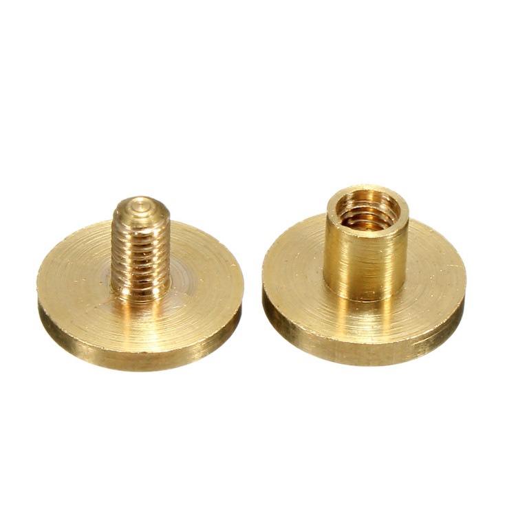 Buy M2 M2.5 M3 M4 M6 Solid Brass Chicago Rivet For Wallet And Leather ...