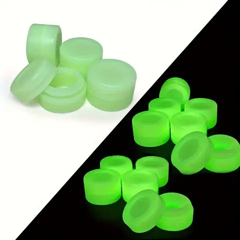 Buy Mini Portable Food Grade Storage Stash Jars Container Glow In The ...