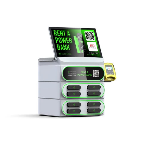 Buy Mobile Phone Sharing Power Bank Rental Station 8 Slots Stackable ...