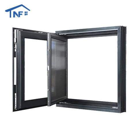 Buy Nf Aluminum Alloy Profile 1 Tilt &turn Window Black Colour German ...