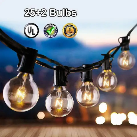 Buy Northland Retro Vintage Edison Bulbs Outside Hanging Pathway Garden ...