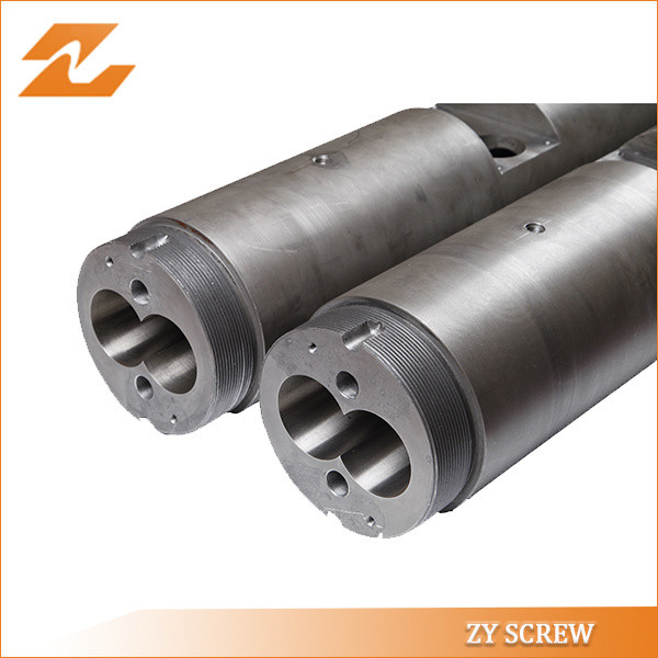 Buy Parallel Twin Screw Barrel Double Screws Cylinder Plastics Machine ...