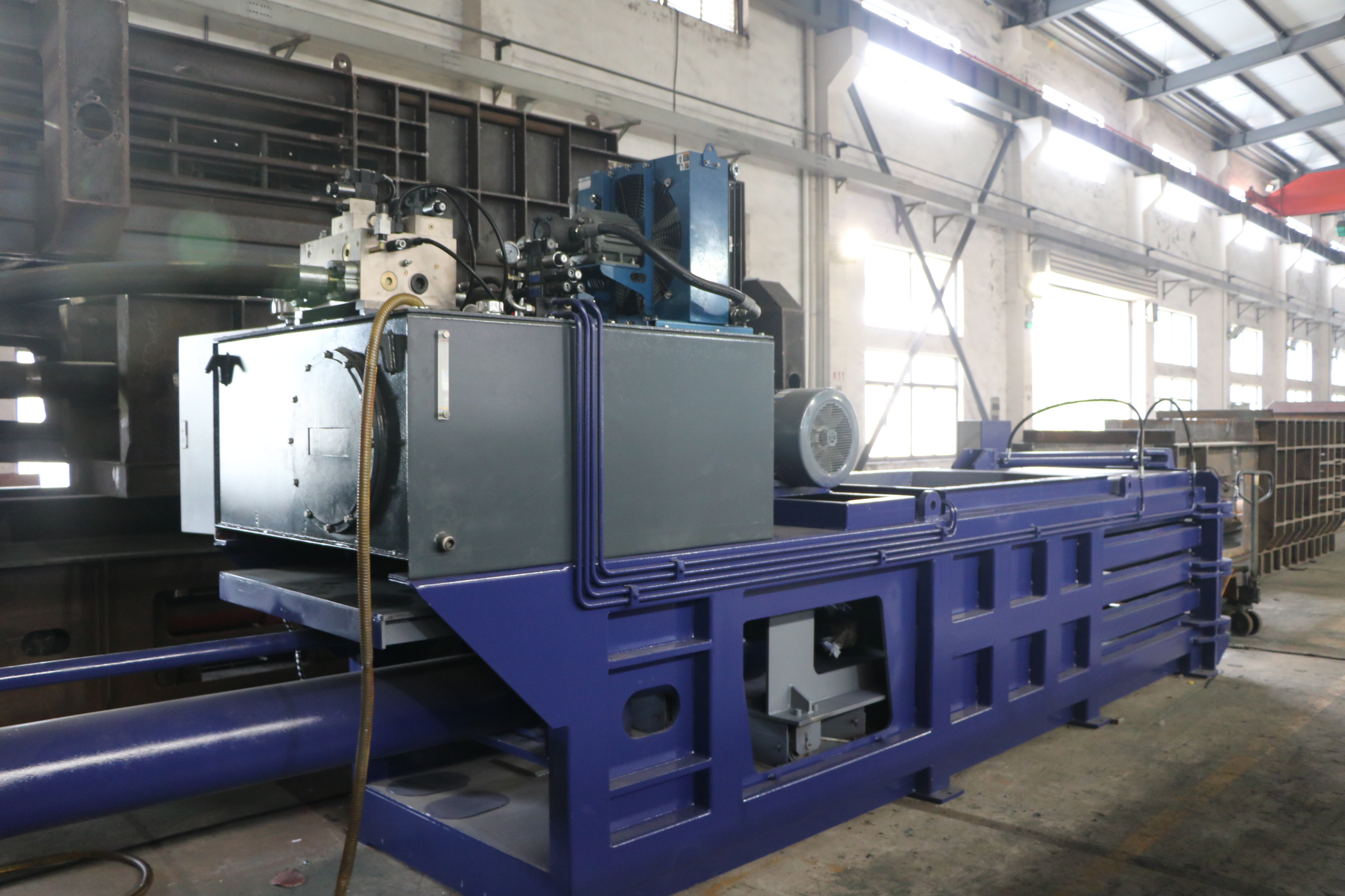 Buy Plastic Horizontal Waste Straw Baler/compactor Machine from ...