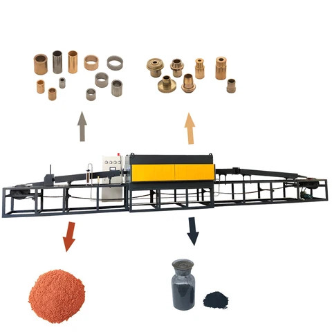 Buy Powder Metallurgy Sintering Muffle Heat Treatment Furnace With Plc ...