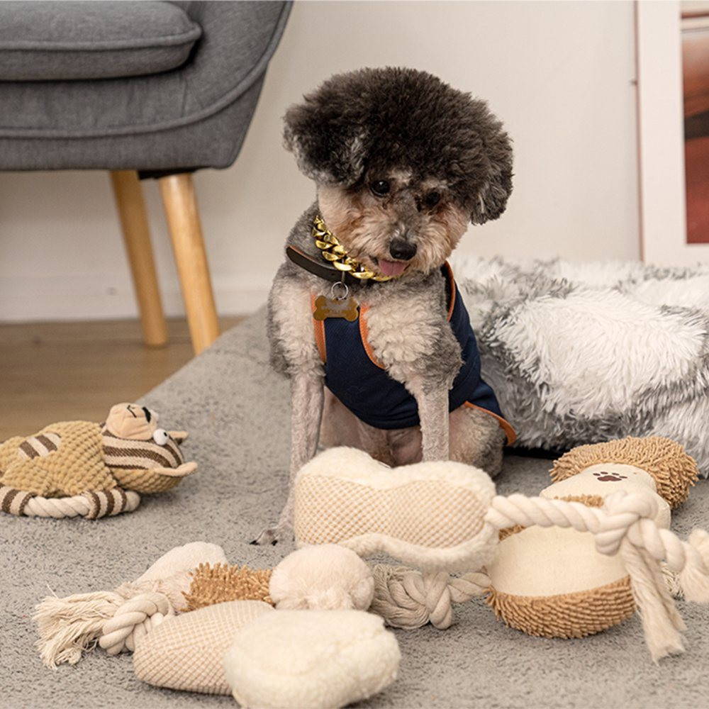 Buy Rena Pet Dog Plush Chewing Interactive Play Soft Stuffed Poly ...