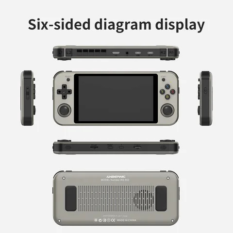 Buy Rg552 Retro Handheld Game Console Dual Os Android Linux 5.36 Inch ...