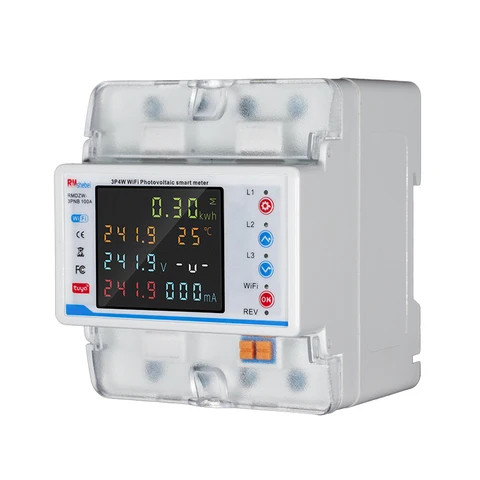 Buy Rmshebei 3-phase 4-wire Graffiti Smart Wifi Mcb Circuit Breaker ...