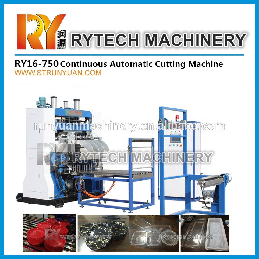 Buy Ry16-750 Continuous Automatic Plastic Sheet Cutting Machine from ...