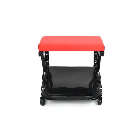 Buy Shineopen Car Detailing Seat Soft Stool Black Steel Mechanic Car ...