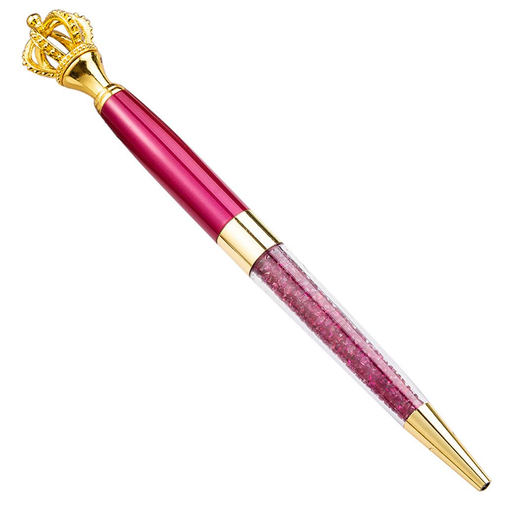 Buy Shining Fashion Crown Ballpoint Pen, Crown Top Pens, Fantastic Gift ...