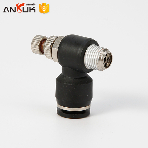 Buy Sl Series One Way Throttle Valve Hand Speed Controller Fitting ...