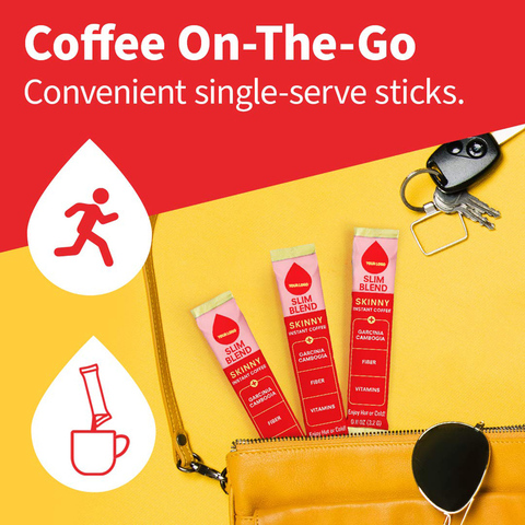 Buy Slim Instant Coffee Packets Skin Diet Loss Weight Coffee Powder ...