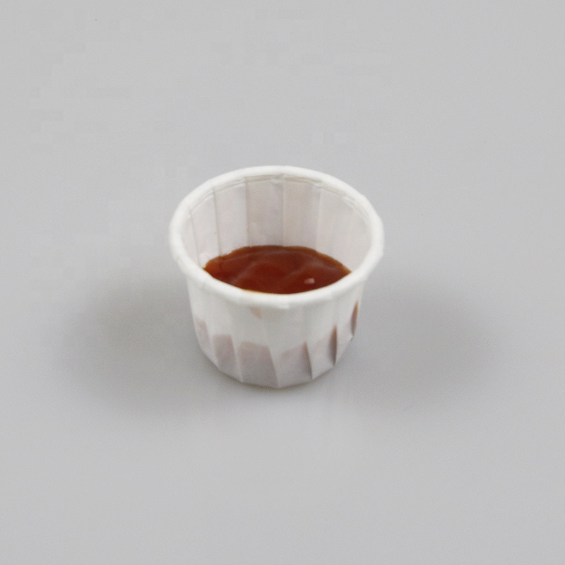 Buy Small Size Sauce Paper Pot , Sauce Paper Container, Paper Cups 1oz ...