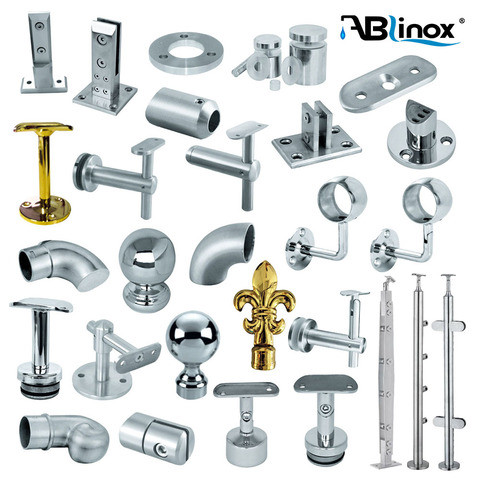 Buy Stainless Steel Balustrades Handrails Accessories Staircase Balcony ...