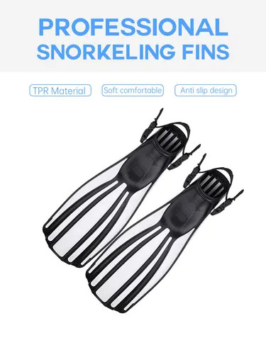 Buy Thaistone Pocket Diving Spearfishing Fins Anti Slip Design Flipper ...
