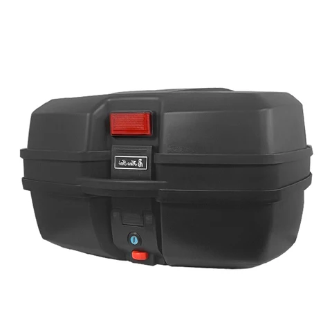 Buy Universal 48l Motorcycle Tail Box Big Capacity With Plastic Bottom ...