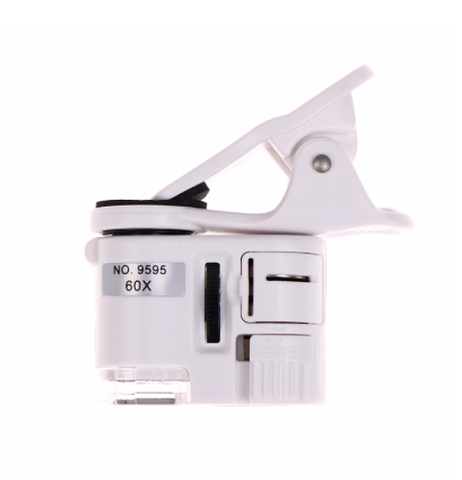 Buy Universal 60x Mobile Phone Microscope Macro Lens Zoom Micro Camera ...