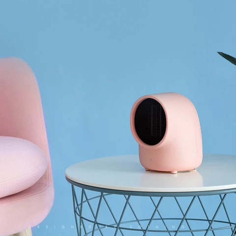 Buy Usb Fan Electric Heater Custom Logo Desktop 500w Ptc Desk Heater ...