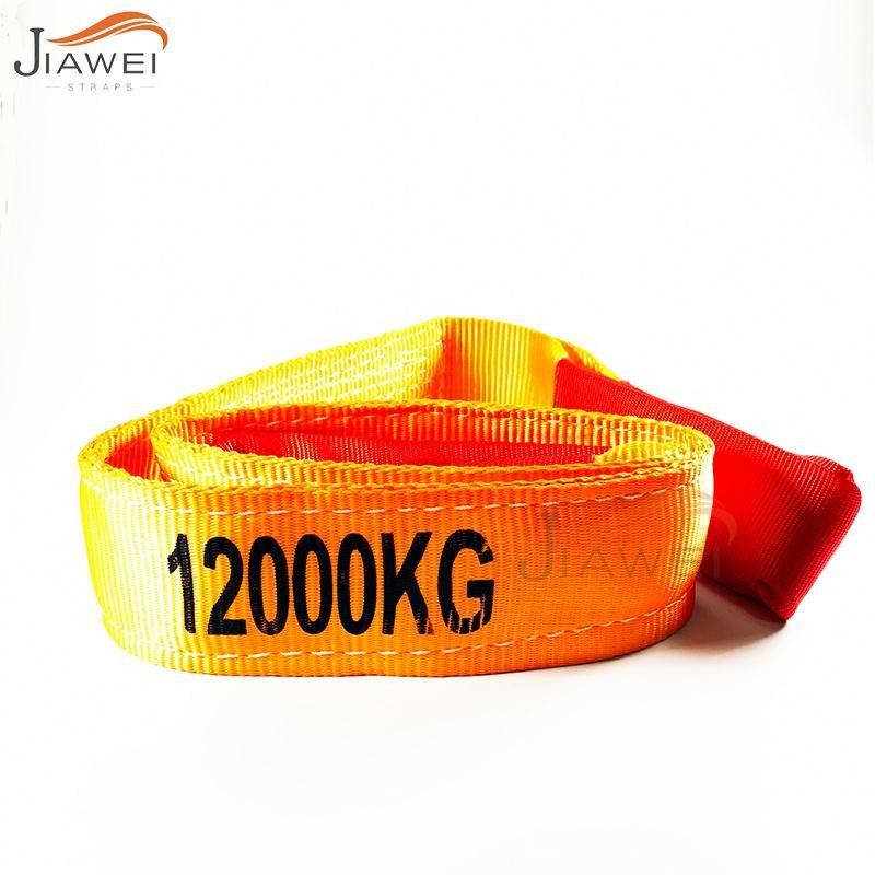 Buy Wll 80t Polyester Round Slings Mesin Jahit Webbing Sling 2 Ton ...