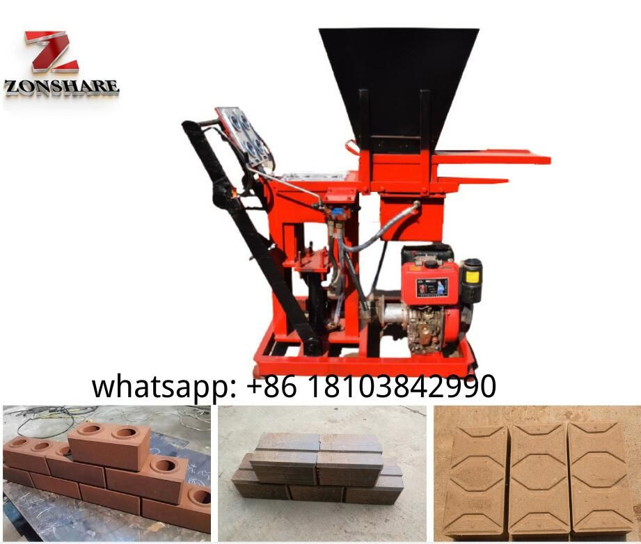 Buy Zonshare Eco Brava 2-25 interlock Brick Machine from Henan Zonshare ...